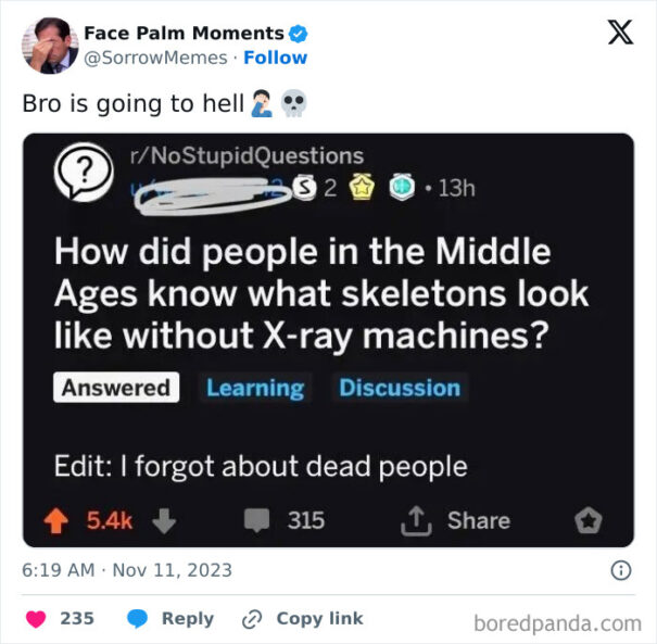 40 Funny Facepalm Moments, From This X Page | DeMilked