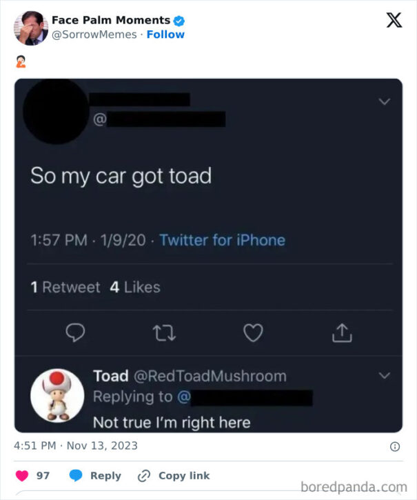 40 Funny Facepalm Moments, From This X Page | DeMilked