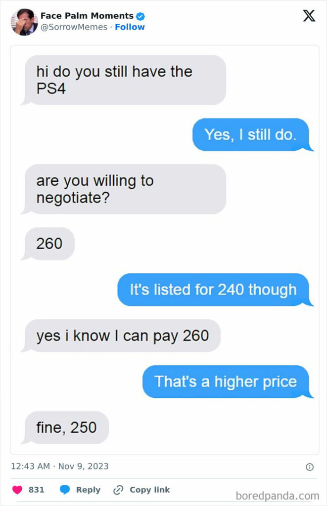 40 Funny Facepalm Moments, From This X Page | DeMilked