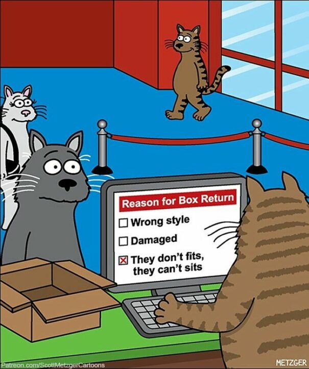 35 Single-Panel Comics Immortalizing The Charm Of Cats And Dogs, Created By Scott Metzger | DeMilked