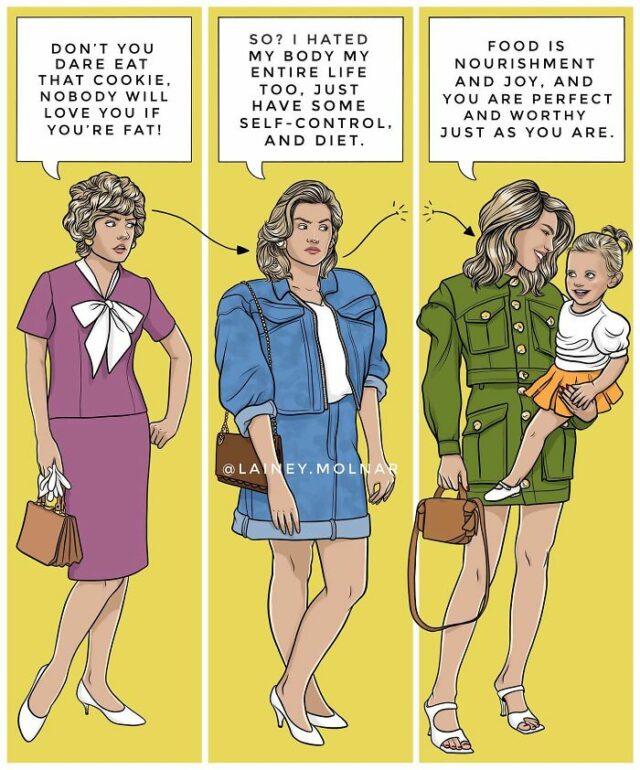 22 Thought-Provoking Illustrations About Femininity By Lainey Molnar ...