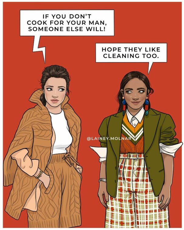 22 Thought-Provoking Illustrations About Femininity By Lainey Molnar ...