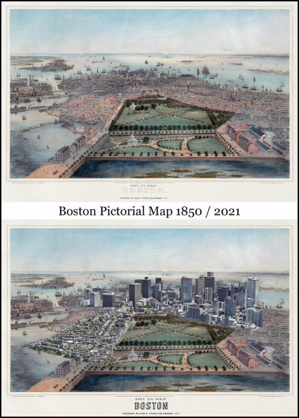 Photographer Mark Hersch Creates A Time Collision Of Photos Taken 50 ...