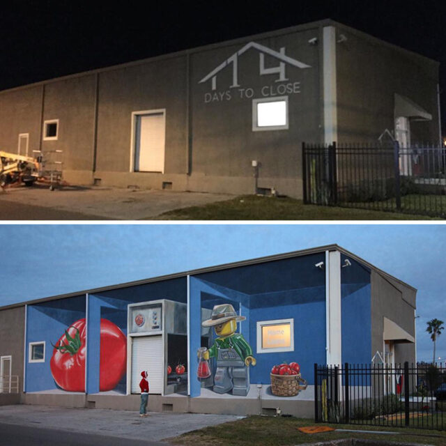 Artist Transforms Buildings Into Living Art By Painting 3D Murals (25 ...