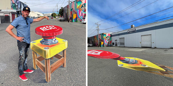 Artist Transforms Buildings Into Living Art By Painting 3D Murals (25 ...