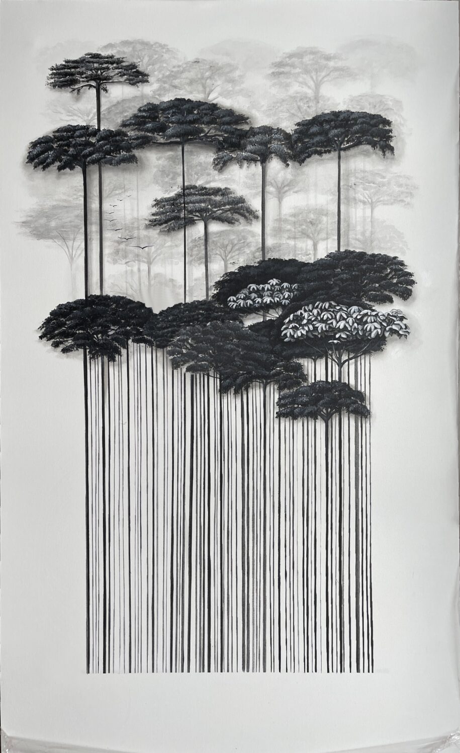 15 Times This Colombian Artist Merged Barcodes With Forests To Create ...