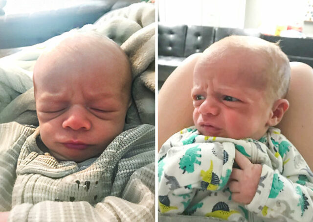 40 Adorable Newborns Who Look Like They've Already Lived a Lifetime ...