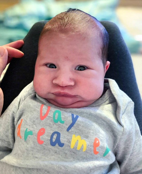 40 Adorable Newborns Who Look Like They've Already Lived a Lifetime ...