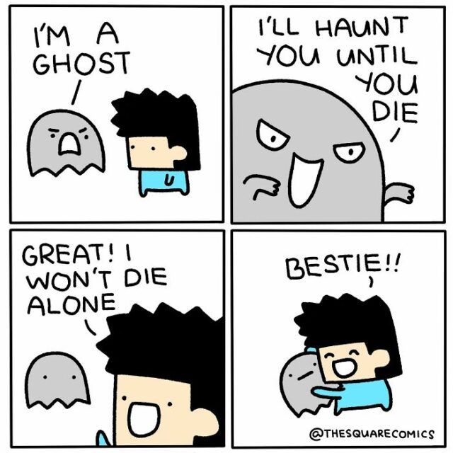 25 Funny Comics By "Square Comics" That Dark Humor Lovers Might Enjoy | DeMilked