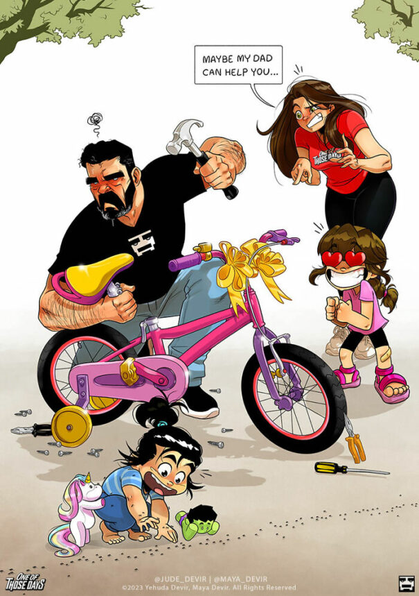 25 Honest And Raw Parenting Moments In Comic Form, By Yehuda And Maya ...