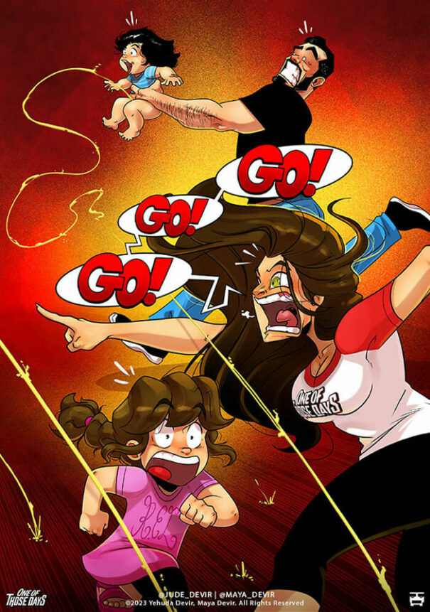 25 Honest And Raw Parenting Moments In Comic Form, By Yehuda And Maya ...