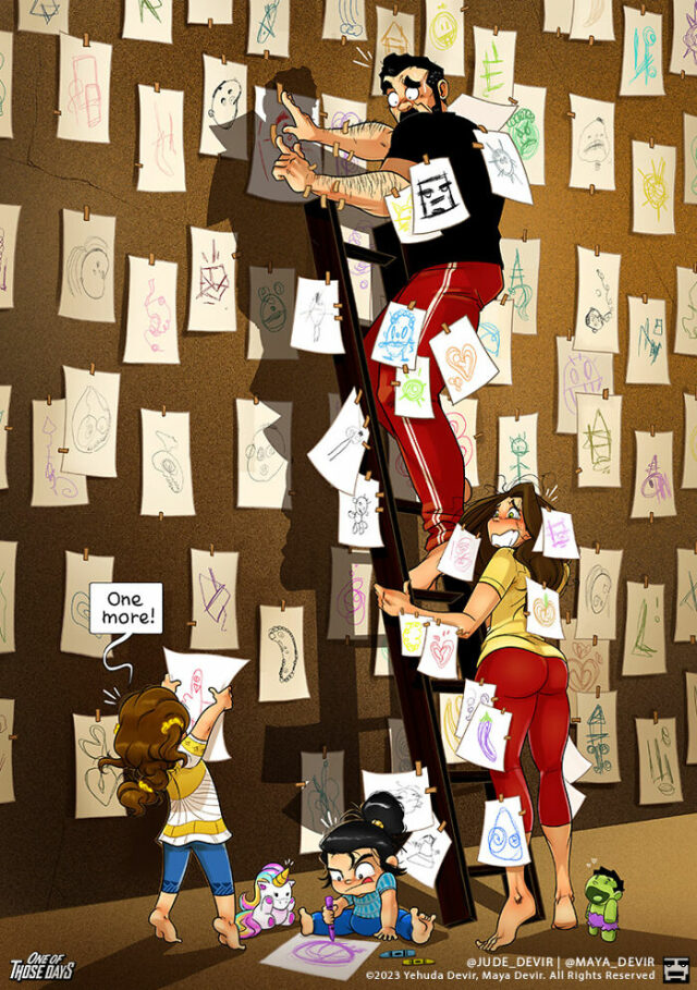 25 Honest And Raw Parenting Moments In Comic Form, By Yehuda And Maya ...