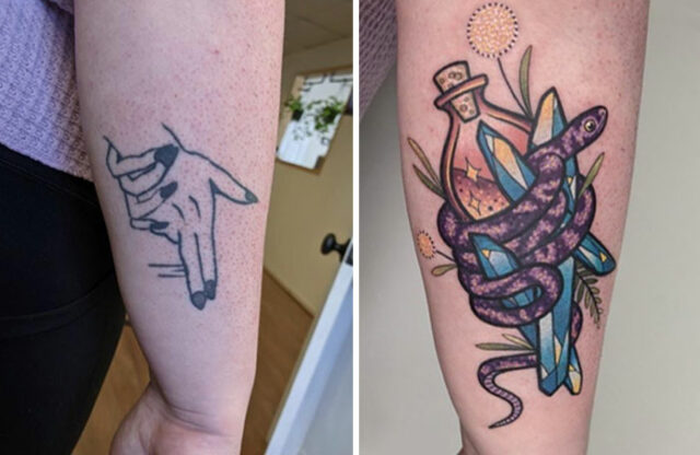 35 Old Tattoos That Got A New Life By Ink Masters | DeMilked