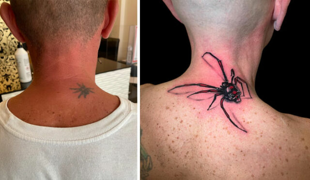 35 Old Tattoos That Got A New Life By Ink Masters | DeMilked