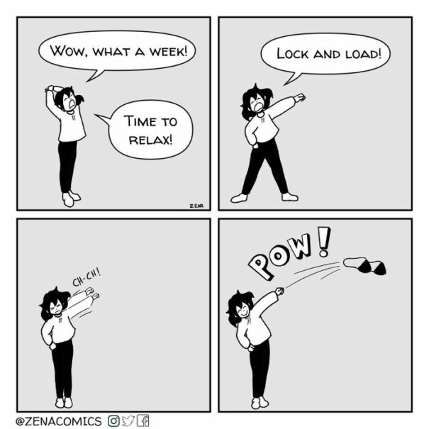 Artist Shows Everyday Struggles Of Her Life In Hilarious And Relatable ...