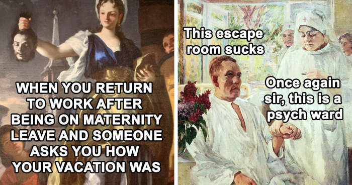 'Trippin Through Time': 25 Funny Classical Art Memes | DeMilked