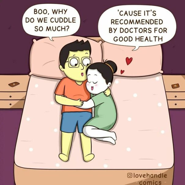 25 Interesting Illustrations Depicting A Happy Married Life, By “Love Handle Comics” | DeMilked