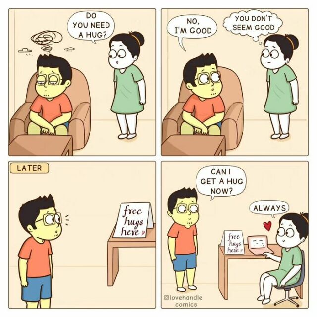 25 Interesting Illustrations Depicting A Happy Married Life, By “Love Handle Comics” | DeMilked