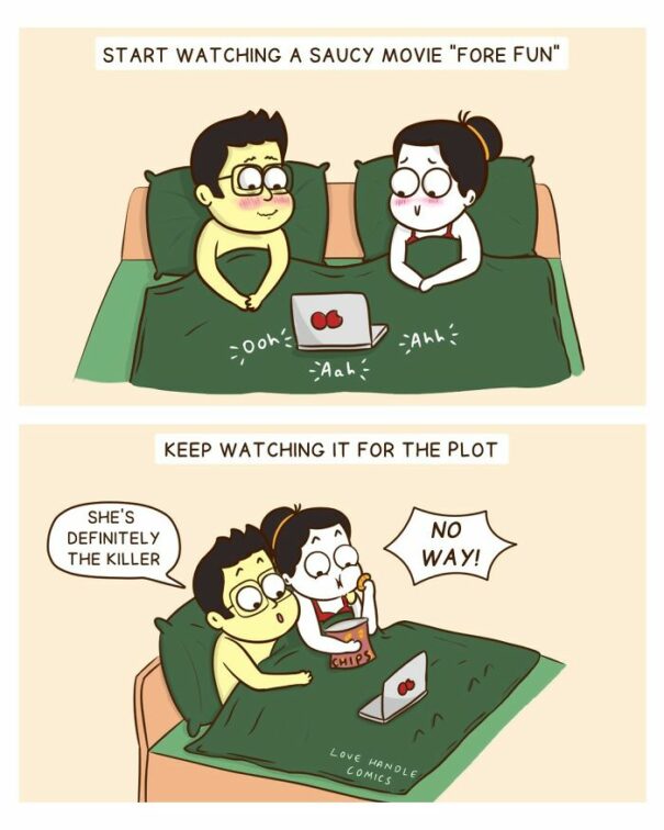 25 Interesting Illustrations Depicting A Happy Married Life, By “Love ...