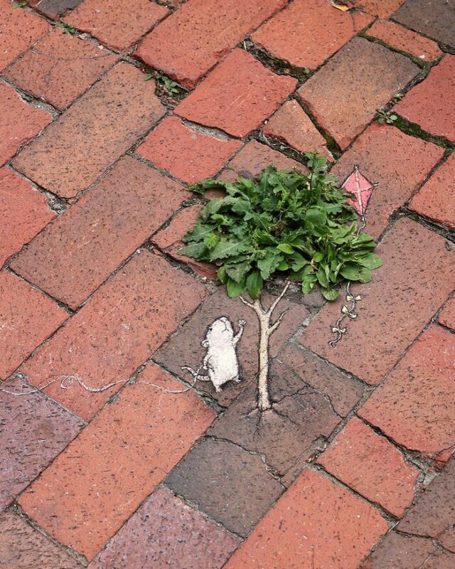 40 Of The Cutest Street Drawings By David Zinn | DeMilked