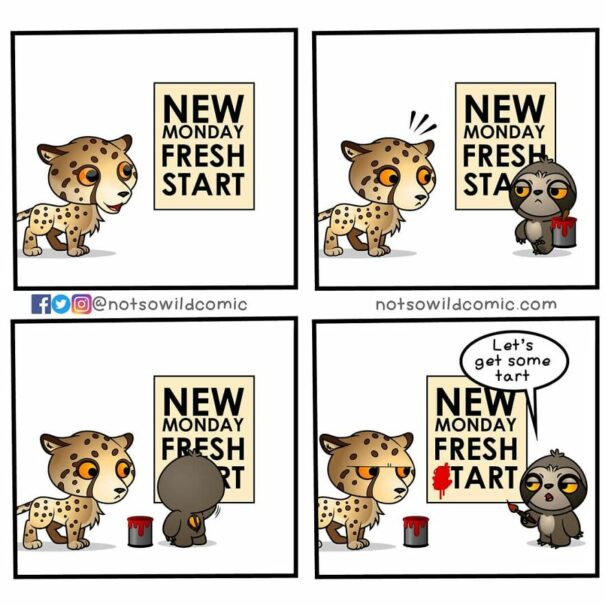 25 Cute Comics From The “Not So Wild” Series By Douglas Grillet | DeMilked