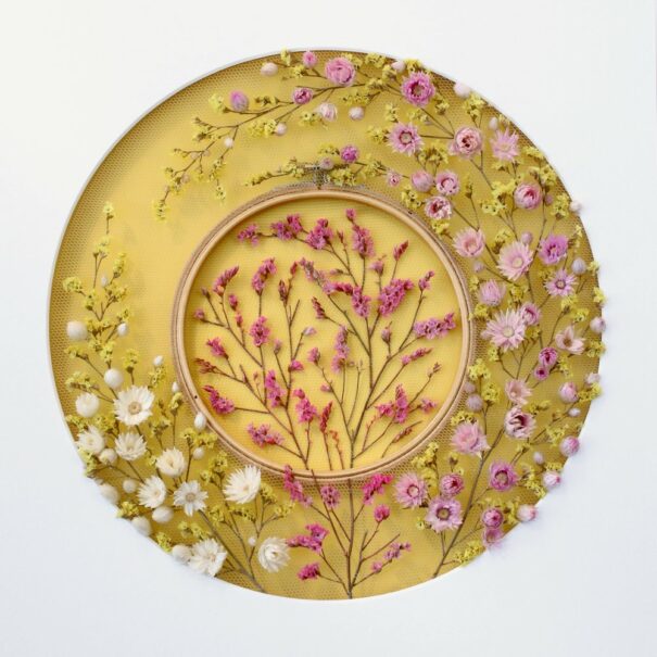 10 Wonderful Pictures Of Olga Prinku's Blossom-Infused Embroidery Art ...