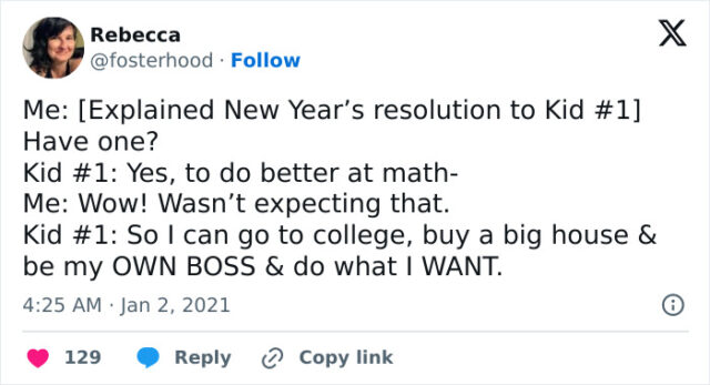 30 Of The Funniest New Year's Resolutions By Parents and Kids | DeMilked