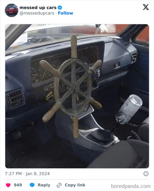 25 Hideous Car Modifications From Owners Who Went Too Far | DeMilked