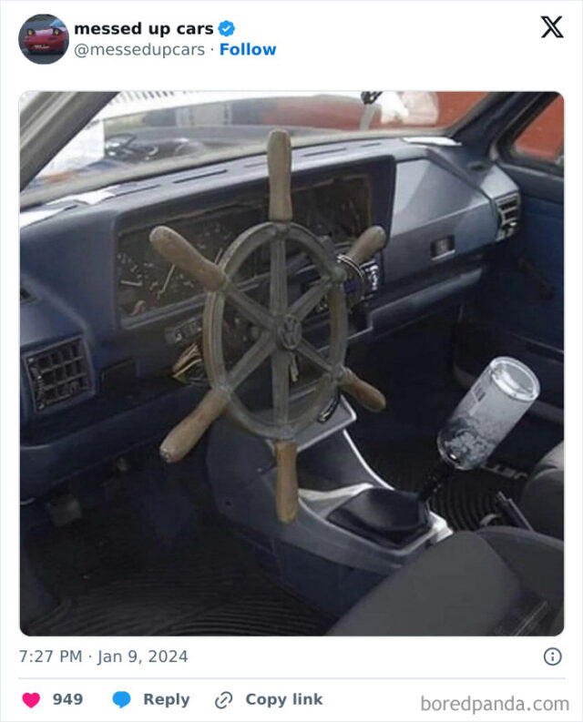 25 Hideous Car Modifications From Owners Who Went Too Far | DeMilked