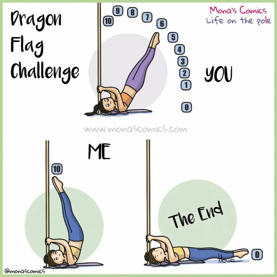 20 Brilliant Comics Capturing The Beauty And Fun Of Pole Dancing ...