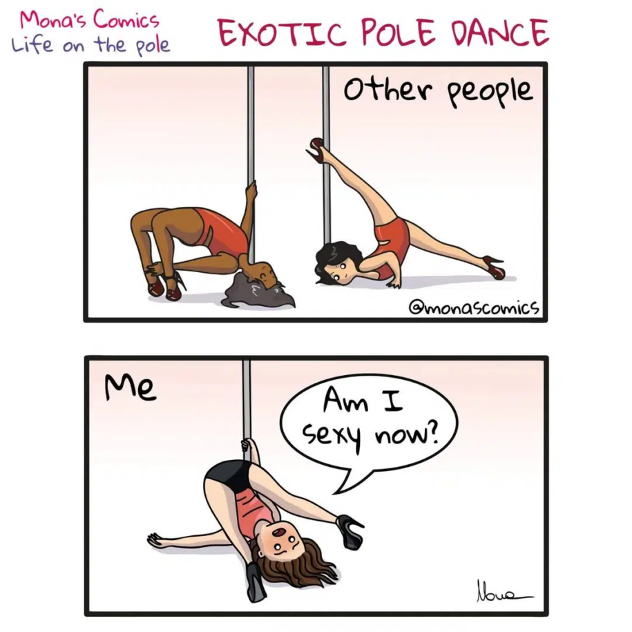 20 Brilliant Comics Capturing The Beauty And Fun Of Pole Dancing ...