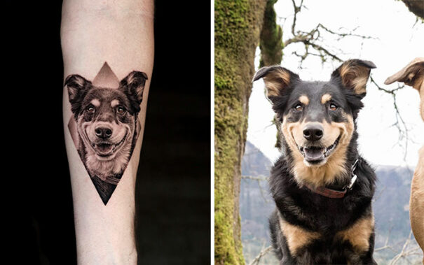 25 Creative And Stunning Pet Tattoos Created By This Artist That Look ...