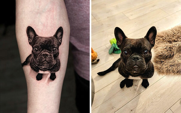 25 Creative And Stunning Pet Tattoos Created By This Artist That Look ...