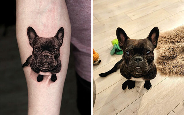 25 Creative And Stunning Pet Tattoos Created By This Artist That Look ...