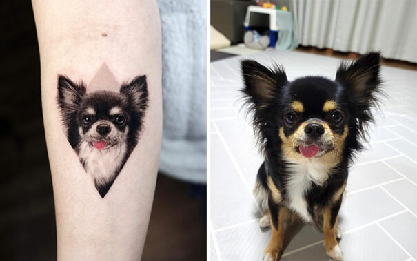 25 Creative And Stunning Pet Tattoos Created By This Artist That Look ...