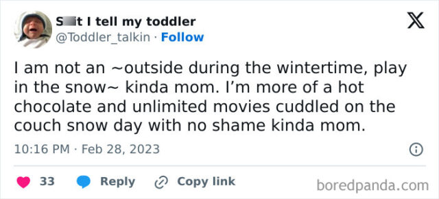 “Send Help”: 25 Funny Parenting Tweets That Sum Up ‘Snow Days’ | DeMilked