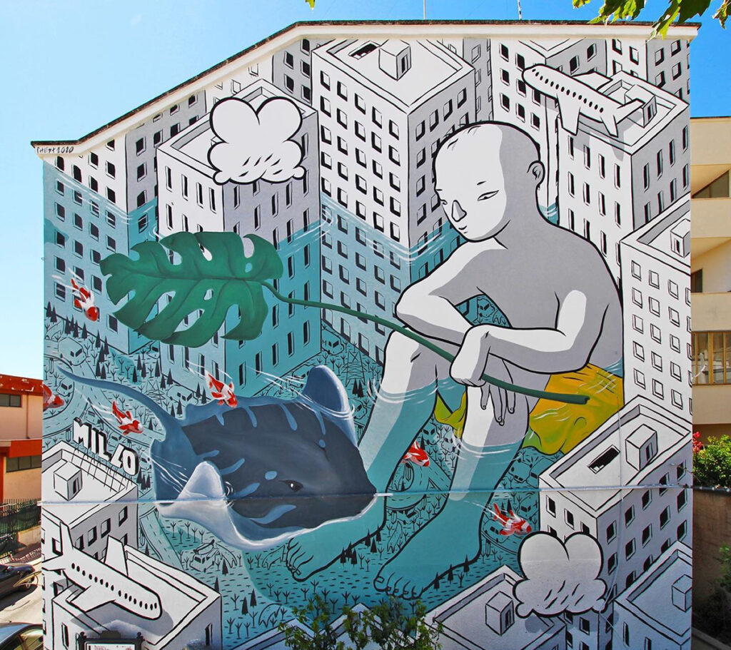 Artist Transforms Buildings Into Living Art By Painting Stunning Murals ...