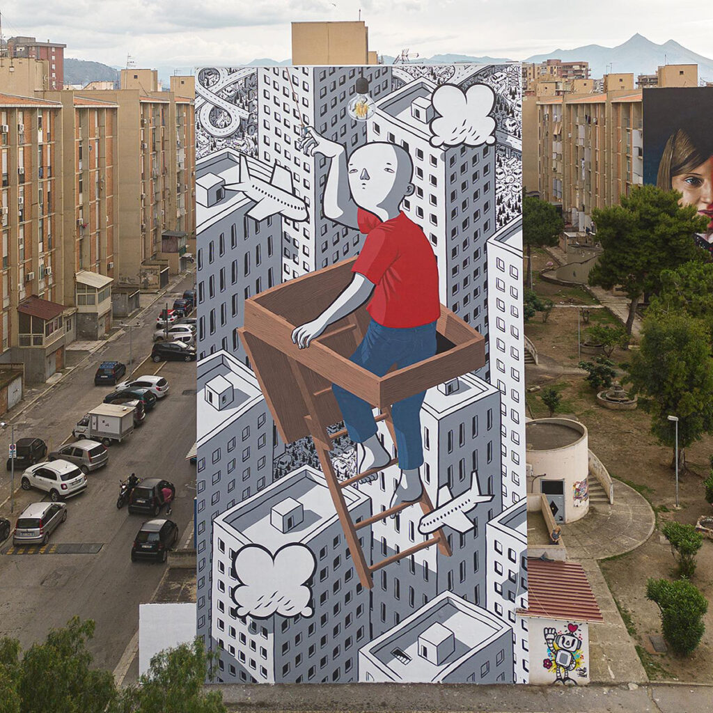 Artist Transforms Buildings Into Living Art By Painting Stunning Murals ...
