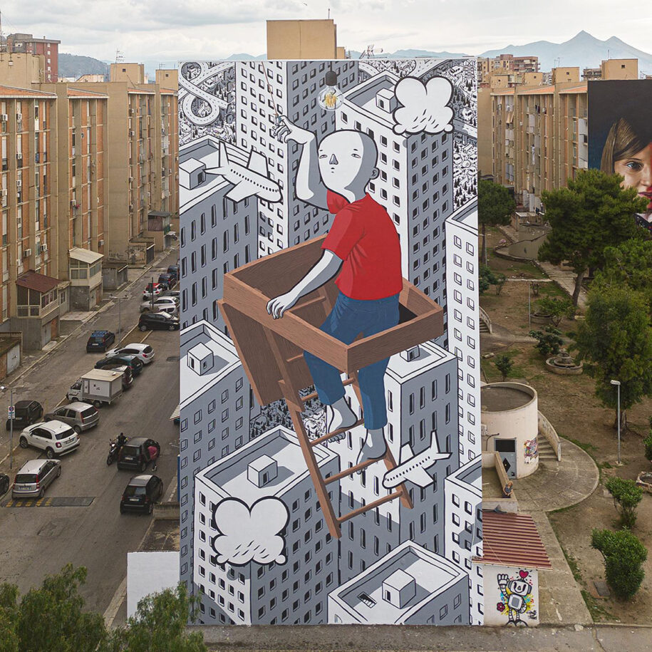 Artist Transforms Buildings Into Living Art By Painting Stunning Murals ...