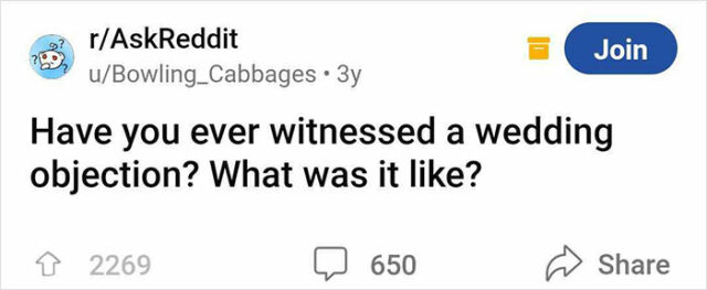 “I Object”: 20 Stories Of How A Mid-Wedding Objection Played Out IRL ...