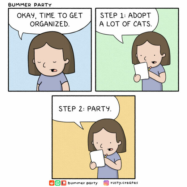20 Times This Artist Illustrated Funny Comics With Unexpected Endings ...