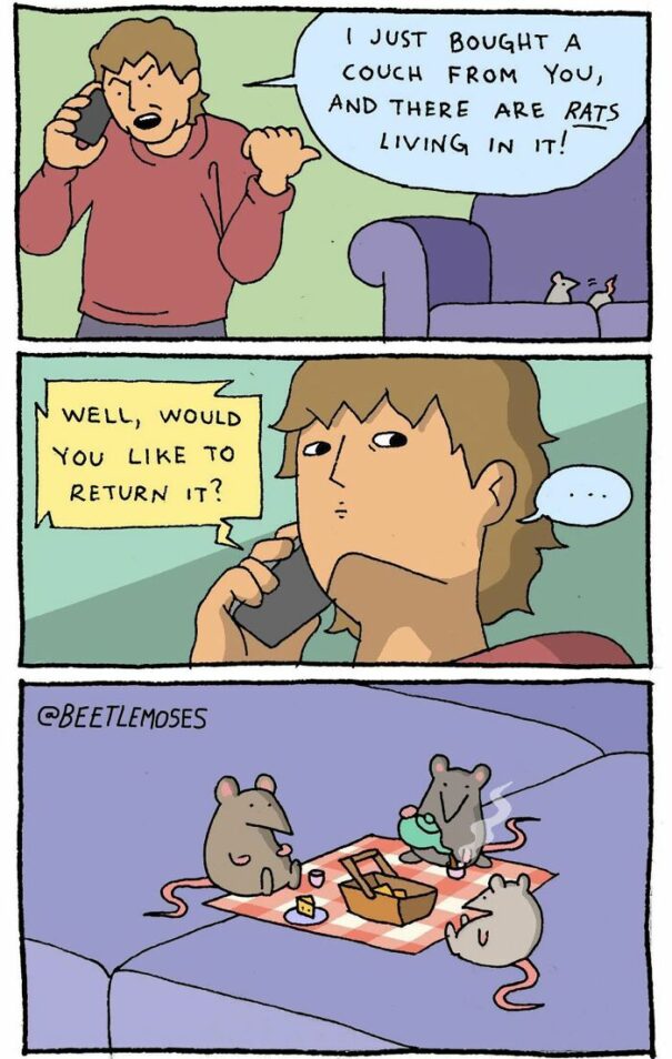 25 Witty Comics With Surprising Twists By Harris Fishman | DeMilked