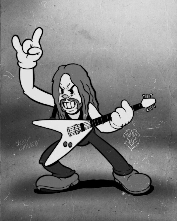 Artist Reimagines Rockstars As Cartoon Characters (20 Pics) | DeMilked