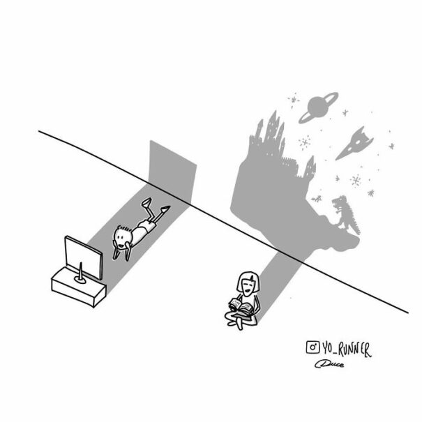 15 Minimalist Cartoons About Everyday Life By Sergio Duce | DeMilked
