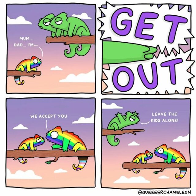 30 Wholesome Comics On The Queer Experience, Illustrated By Amee Wilson ...