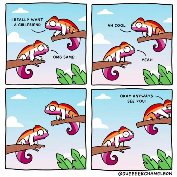 30 Wholesome Comics On The Queer Experience, Illustrated By Amee Wilson ...