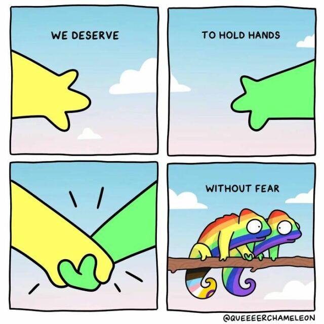 30 Wholesome Comics On The Queer Experience, Illustrated By Amee Wilson ...