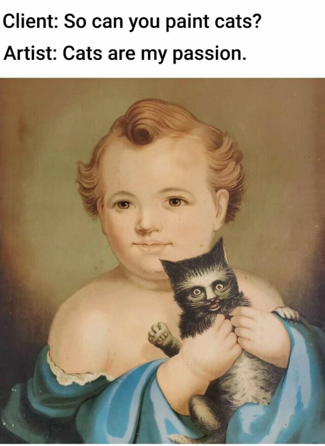 40 Of The Funniest Classical Art Masterpieces To Be Memefied | DeMilked