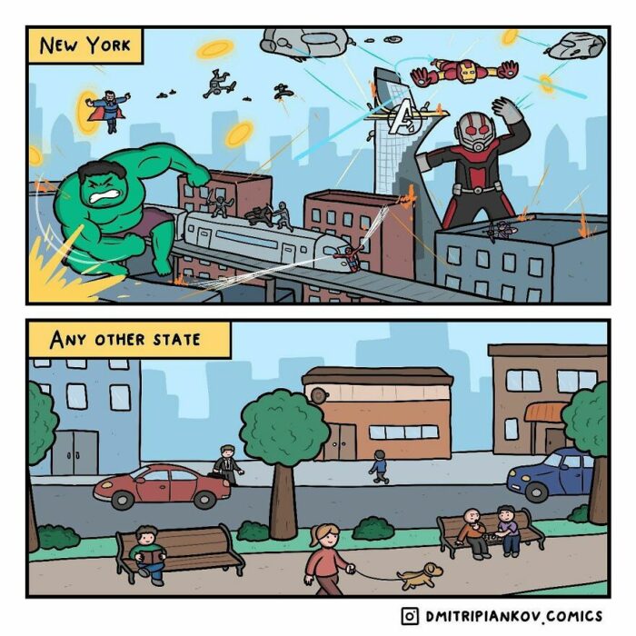 20 Amusing Comics By Dmitri Piankov That Deliver Wit And Unexpected ...