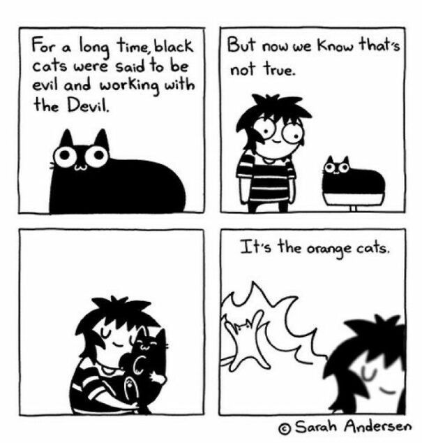 30 Humorous and Genuine Comics For Introverts, By Sarah Andersen | DeMilked
